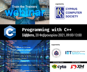 Train the Trainers webinars from Cyprus Computer Society - CEPIS